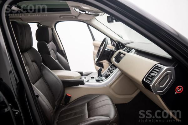 Melns Land Rover Range Rover Sport 2018 Tallina, ar dzinēja tilpumu 3.00 L un nobraukumu 97 tūkst. km par 18999 €, foto 10 vietnē AUTOMOTO.COM.LV