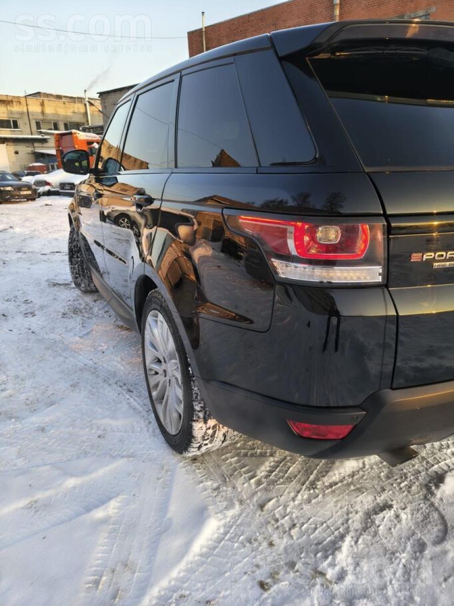 Melns Land Rover Range Rover Sport 2018 Rīga, ar dzinēja tilpumu 3.00 L un nobraukumu 109 tūkst. km par 29990 €, foto 4 vietnē AUTOMOTO.COM.LV