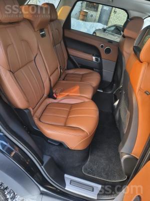 Melns Land Rover Range Rover Sport 2018 Rīga, ar dzinēja tilpumu 3.00 L un nobraukumu 109 tūkst. km par 29990 €, foto 7 vietnē AUTOMOTO.COM.LV