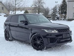 Black Land Rover Range Rover Sport 2018 in Siauliai, with an engine capacity of 3.00 L and mileage of 195 thousand km for 28500 €, photo  on AUTOMOTO.COM.LV