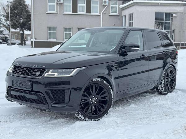 Melns Land Rover Range Rover Sport 2018 Šauļi, ar dzinēja tilpumu 3.00 L un nobraukumu 195 tūkst. km par 28500 €, foto 2 vietnē AUTOMOTO.COM.LV