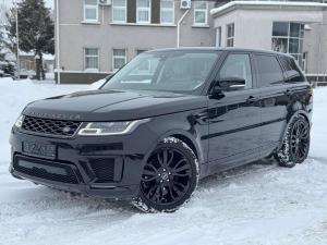 Melns Land Rover Range Rover Sport 2018 Šauļi, ar dzinēja tilpumu 3.00 L un nobraukumu 195 tūkst. km par 28500 €, foto 2 vietnē AUTOMOTO.COM.LV