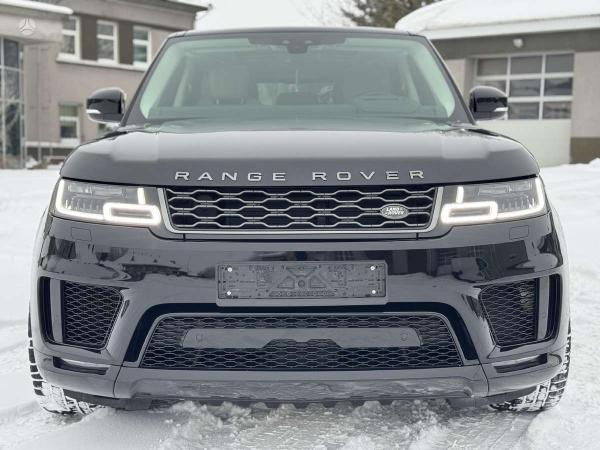 Melns Land Rover Range Rover Sport 2018 Šauļi, ar dzinēja tilpumu 3.00 L un nobraukumu 195 tūkst. km par 28500 €, foto 7 vietnē AUTOMOTO.COM.LV