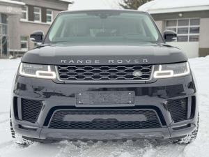 Melns Land Rover Range Rover Sport 2018 Šauļi, ar dzinēja tilpumu 3.00 L un nobraukumu 195 tūkst. km par 28500 €, foto 7 vietnē AUTOMOTO.COM.LV