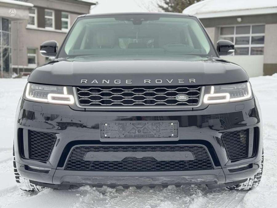 Melns Land Rover Range Rover Sport 2018 Šauļi, ar dzinēja tilpumu 3.00 L un nobraukumu 195 tūkst. km par 28500 €, foto 7 vietnē AUTOMOTO.COM.LV