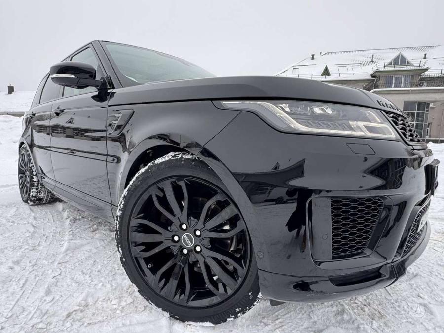 Melns Land Rover Range Rover Sport 2018 Šauļi, ar dzinēja tilpumu 3.00 L un nobraukumu 195 tūkst. km par 28500 €, foto 9 vietnē AUTOMOTO.COM.LV