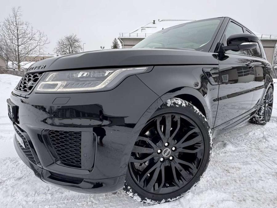 Melns Land Rover Range Rover Sport 2018 Šauļi, ar dzinēja tilpumu 3.00 L un nobraukumu 195 tūkst. km par 28500 €, foto 10 vietnē AUTOMOTO.COM.LV