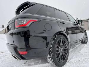 Melns Land Rover Range Rover Sport 2018 Šauļi, ar dzinēja tilpumu 3.00 L un nobraukumu 195 tūkst. km par 28500 €, foto 12 vietnē AUTOMOTO.COM.LV
