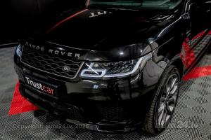 Black Land Rover Range Rover Sport 2018 in Parnu, with an engine capacity of 3.00 L and mileage of 145 thousand km for 31500 €, photo 3 on AUTOMOTO.COM.LV