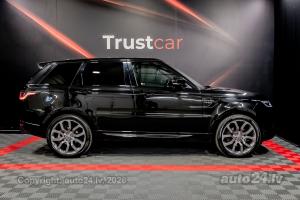 Black Land Rover Range Rover Sport 2018 in Parnu, with an engine capacity of 3.00 L and mileage of 145 thousand km for 31500 €, photo 8 on AUTOMOTO.COM.LV