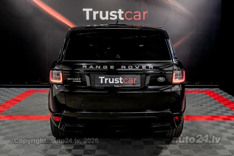 Black Land Rover Range Rover Sport 2018 in Parnu, with an engine capacity of 3.00 L and mileage of 145 thousand km for 31500 €, photo 11 on AUTOMOTO.COM.LV