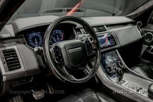 Black Land Rover Range Rover Sport 2018 in Parnu, with an engine capacity of 3.00 L and mileage of 145 thousand km for 31500 €, photo 24 on AUTOMOTO.COM.LV