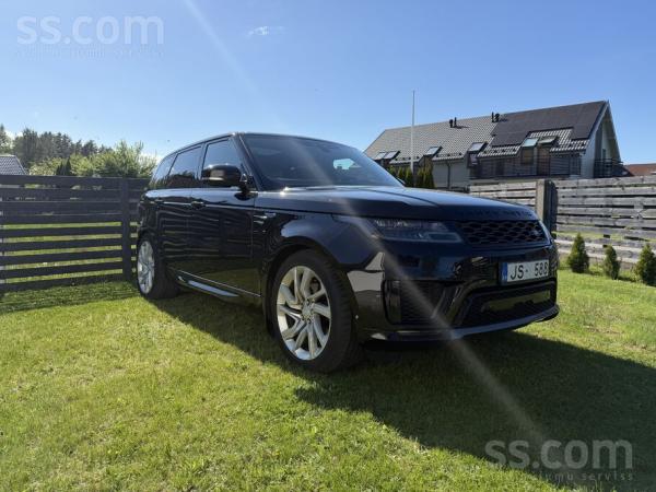 Black Land Rover Range Rover Sport 2018 in Riga, with an engine capacity of 3.00 L and mileage of 174 thousand km for 28999 €, photo 3 on AUTOMOTO.COM.LV
