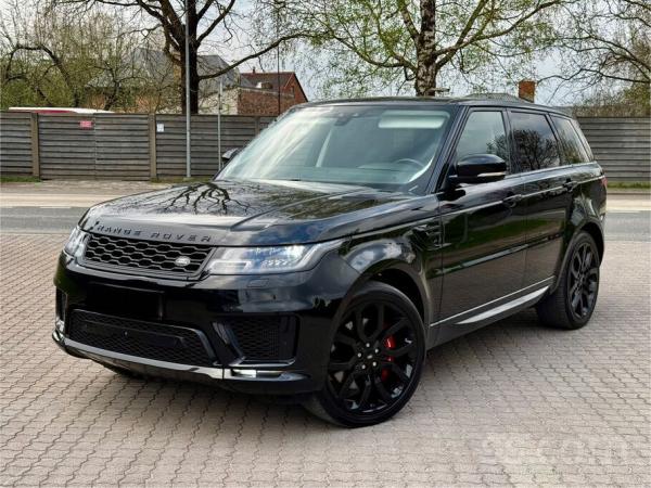 Black Land Rover Range Rover Sport 2018 in Jelgava, with an engine capacity of 4.40 L and mileage of 181 thousand km for 36000 €, photo 1 on AUTOMOTO.COM.LV
