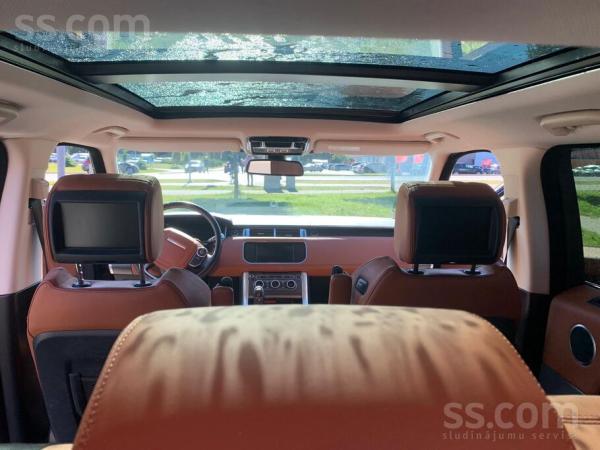 Black Land Rover Range Rover Sport 2018 in Riga, with an engine capacity of 3.00 L and mileage of 159 thousand km for 23500 €, photo 6 on AUTOMOTO.COM.LV