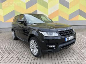 Black Land Rover Range Rover Sport 2018 in Riga, with an engine capacity of 3.00 L and mileage of 93 thousand km for 24500 €, photo 3 on AUTOMOTO.COM.LV