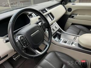 Black Land Rover Range Rover Sport 2018 in Riga, with an engine capacity of 3.00 L and mileage of 93 thousand km for 24500 €, photo 6 on AUTOMOTO.COM.LV