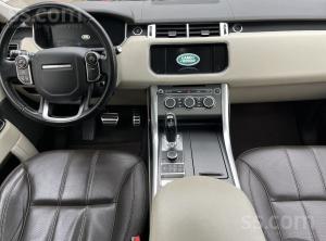 Black Land Rover Range Rover Sport 2018 in Riga, with an engine capacity of 3.00 L and mileage of 93 thousand km for 24500 €, photo 7 on AUTOMOTO.COM.LV