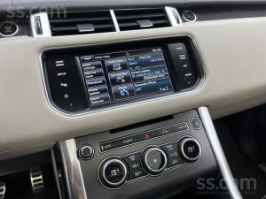 Black Land Rover Range Rover Sport 2018 in Riga, with an engine capacity of 3.00 L and mileage of 93 thousand km for 24500 €, photo 8 on AUTOMOTO.COM.LV