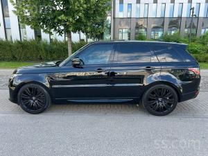 Melns Land Rover Range Rover Sport 2018 Rīga, ar dzinēja tilpumu 3.00 L un nobraukumu 166 tūkst. km par 31800 €, foto 3 vietnē AUTOMOTO.COM.LV