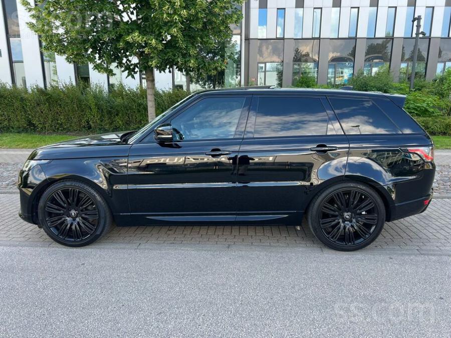 Melns Land Rover Range Rover Sport 2018 Rīga, ar dzinēja tilpumu 3.00 L un nobraukumu 166 tūkst. km par 31800 €, foto 3 vietnē AUTOMOTO.COM.LV