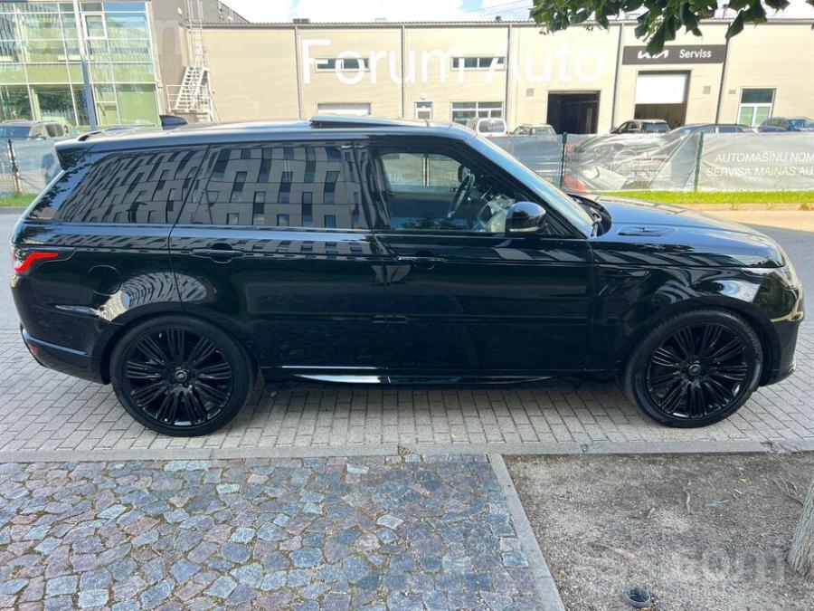 Melns Land Rover Range Rover Sport 2018 Rīga, ar dzinēja tilpumu 3.00 L un nobraukumu 166 tūkst. km par 31800 €, foto 7 vietnē AUTOMOTO.COM.LV