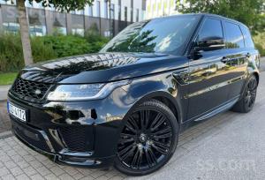 Melns Land Rover Range Rover Sport 2018 Rīga, ar dzinēja tilpumu 3.00 L un nobraukumu 166 tūkst. km par 31800 €, foto 8 vietnē AUTOMOTO.COM.LV