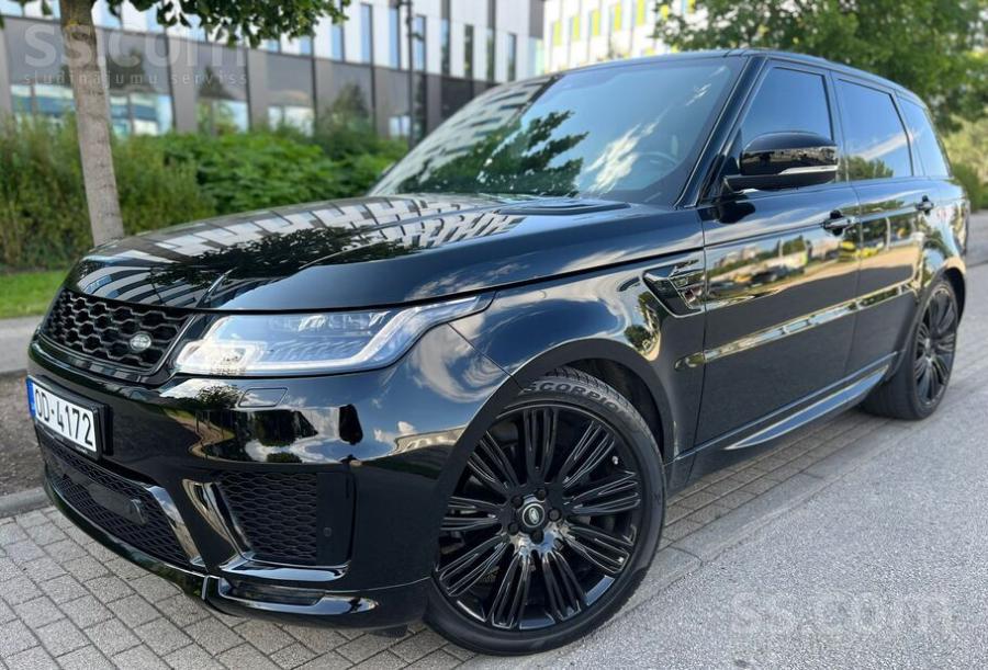 Melns Land Rover Range Rover Sport 2018 Rīga, ar dzinēja tilpumu 3.00 L un nobraukumu 166 tūkst. km par 31800 €, foto 8 vietnē AUTOMOTO.COM.LV
