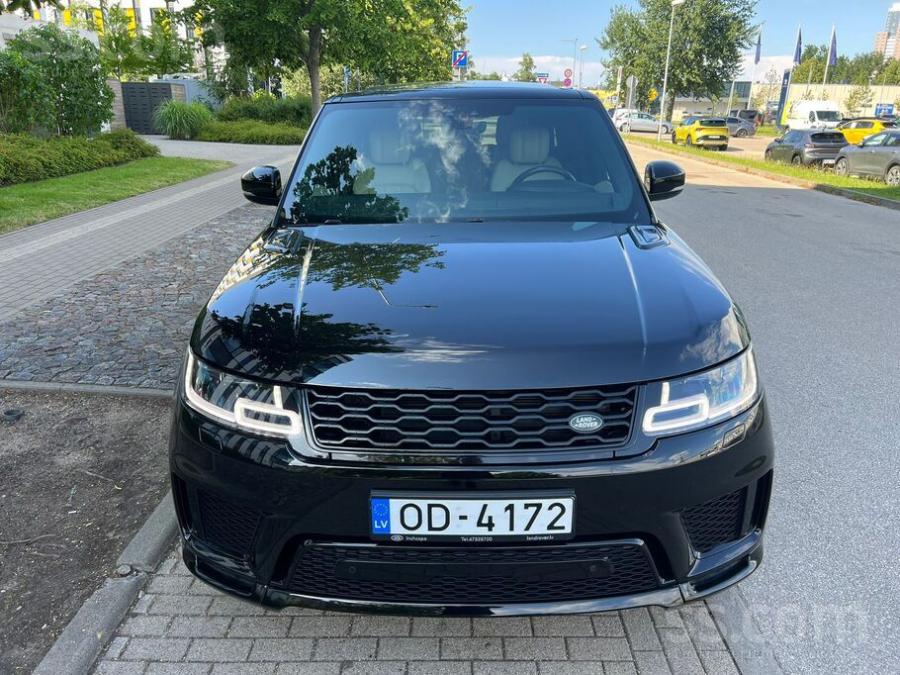 Melns Land Rover Range Rover Sport 2018 Rīga, ar dzinēja tilpumu 3.00 L un nobraukumu 166 tūkst. km par 31800 €, foto 9 vietnē AUTOMOTO.COM.LV