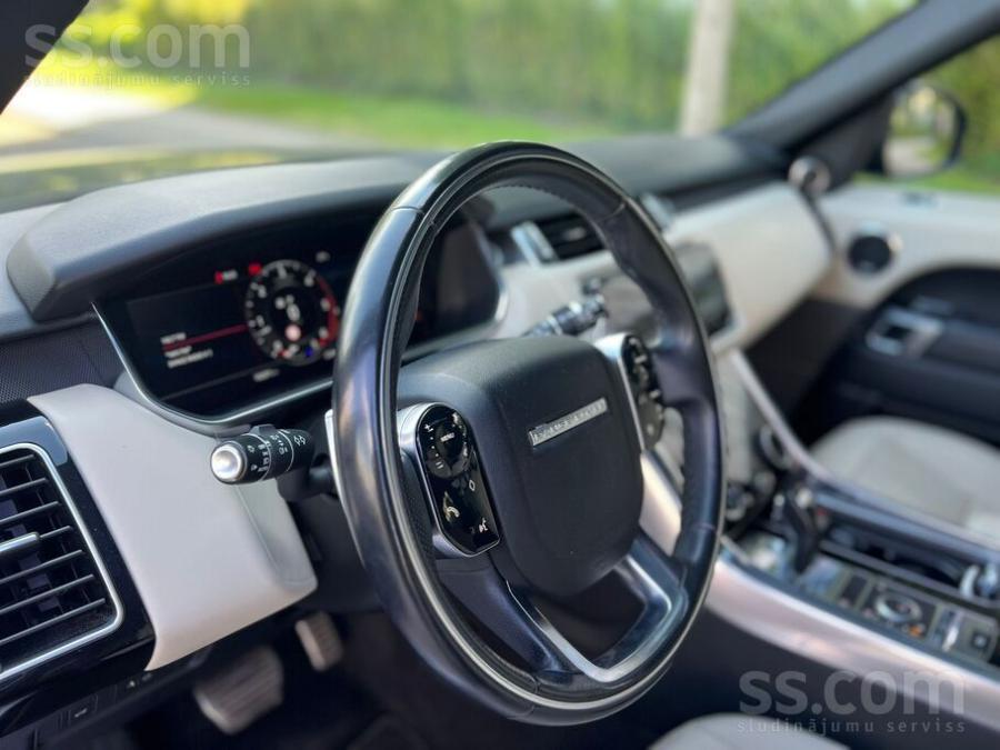 Melns Land Rover Range Rover Sport 2018 Rīga, ar dzinēja tilpumu 3.00 L un nobraukumu 166 tūkst. km par 31800 €, foto 11 vietnē AUTOMOTO.COM.LV