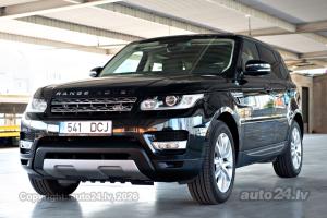 Melns Land Rover Range Rover Sport 2018 Tallina, ar dzinēja tilpumu 3.00 L un nobraukumu 125 tūkst. km par 23370 €, foto  vietnē AUTOMOTO.COM.LV