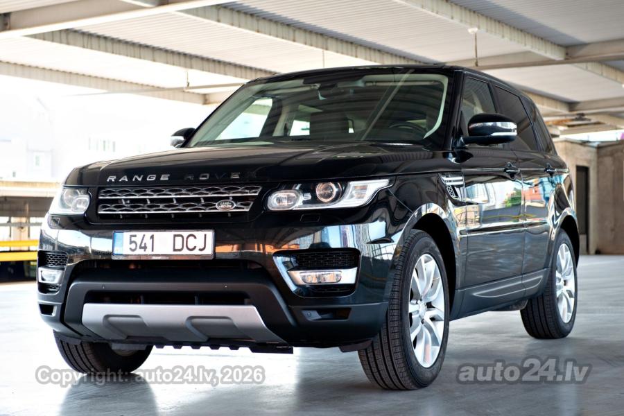 Melns Land Rover Range Rover Sport 2018 Tallina, ar dzinēja tilpumu 3.00 L un nobraukumu 125 tūkst. km par 23370 €, foto 1 vietnē AUTOMOTO.COM.LV