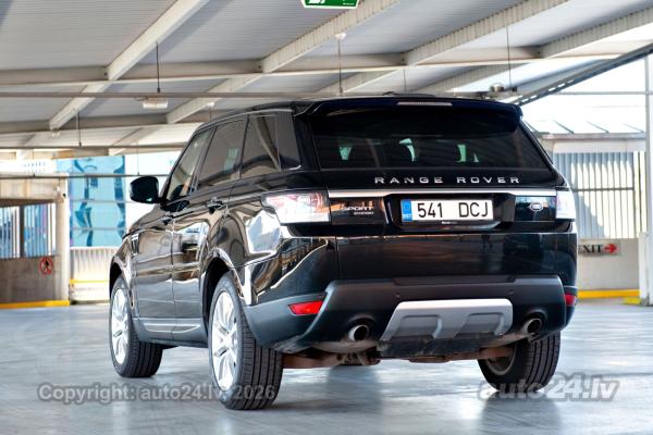 Black Land Rover Range Rover Sport 2018 in Tallinn, with an engine capacity of 3.00 L and mileage of 125 thousand km for 23370 €, photo 5 on AUTOMOTO.COM.LV