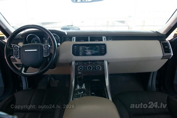 Black Land Rover Range Rover Sport 2018 in Tallinn, with an engine capacity of 3.00 L and mileage of 125 thousand km for 23370 €, photo 7 on AUTOMOTO.COM.LV