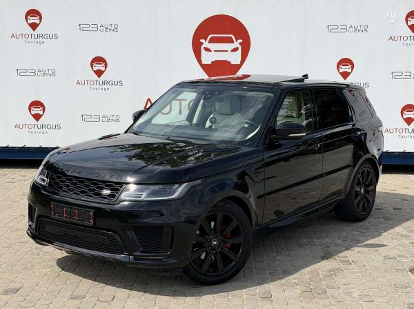 Black Land Rover Range Rover Sport 2018 in Taurage, with an engine capacity of 2.99 L and mileage of 72 thousand km for 34800 €, photo 7 on AUTOMOTO.COM.LV