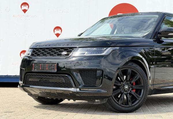 Black Land Rover Range Rover Sport 2018 in Taurage, with an engine capacity of 2.99 L and mileage of 72 thousand km for 34800 €, photo 8 on AUTOMOTO.COM.LV