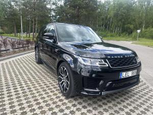 Black Land Rover Range Rover Sport 2018 in Kaunas, with an engine capacity of 2.99 L and mileage of 161 thousand km for 29300 €, photo  on AUTOMOTO.COM.LV