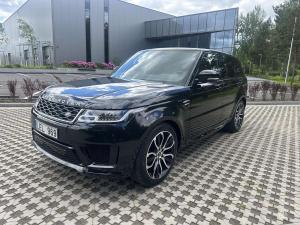 Melns Land Rover Range Rover Sport 2018 Kauņa, ar dzinēja tilpumu 2.99 L un nobraukumu 161 tūkst. km par 29300 €, foto 3 vietnē AUTOMOTO.COM.LV