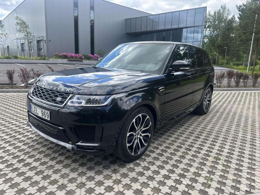 Melns Land Rover Range Rover Sport 2018 Kauņa, ar dzinēja tilpumu 2.99 L un nobraukumu 161 tūkst. km par 29300 €, foto 3 vietnē AUTOMOTO.COM.LV
