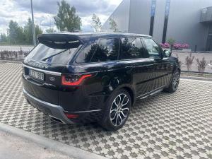 Melns Land Rover Range Rover Sport 2018 Kauņa, ar dzinēja tilpumu 2.99 L un nobraukumu 161 tūkst. km par 29300 €, foto 5 vietnē AUTOMOTO.COM.LV