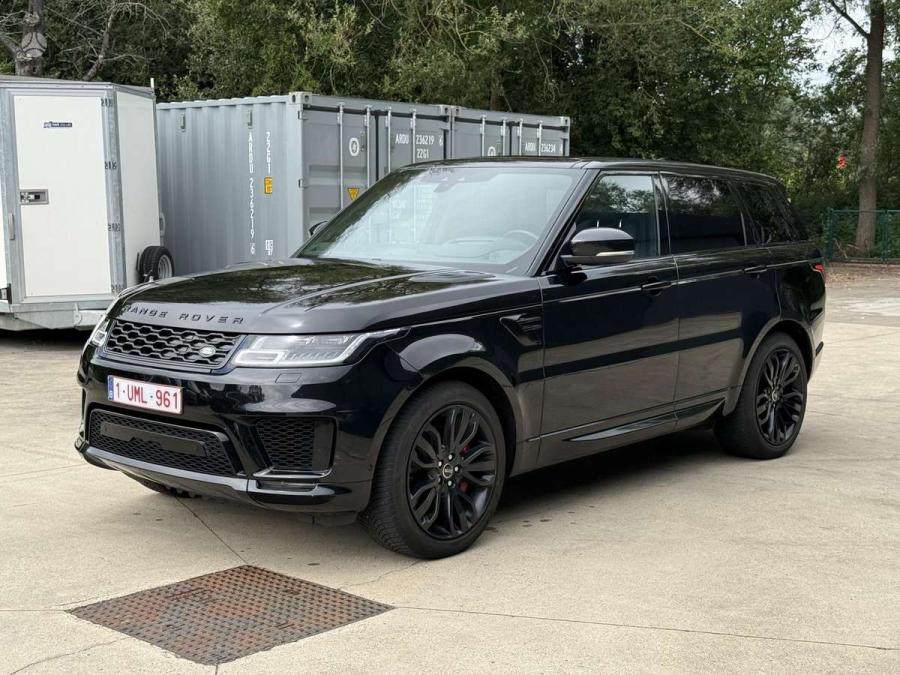Melns Land Rover Range Rover Sport 2018 Viļņa, ar dzinēja tilpumu 2.00 L un nobraukumu 137 tūkst. km par 32670 €, foto 1 vietnē AUTOMOTO.COM.LV