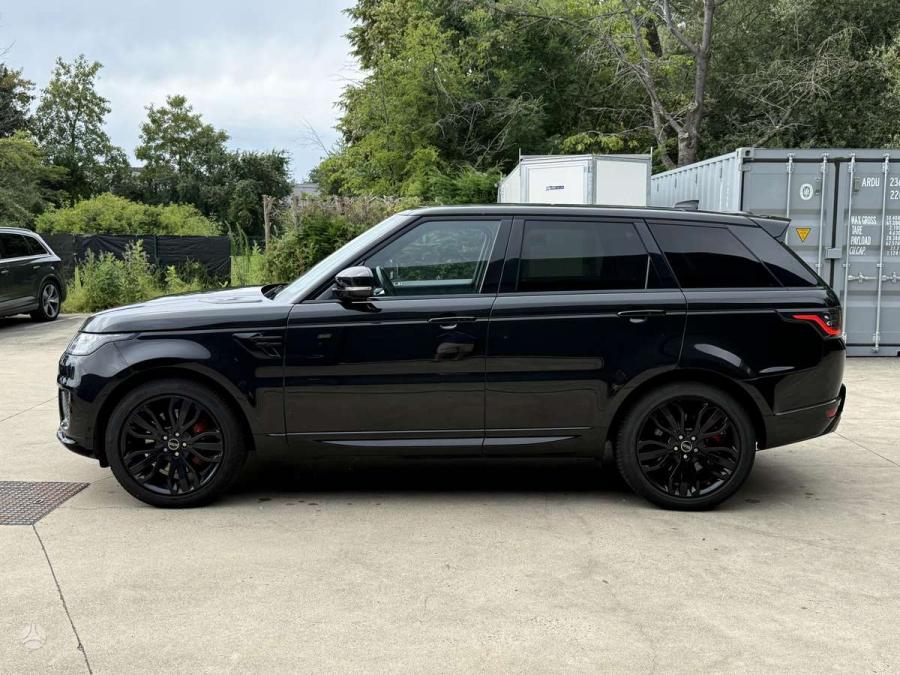 Melns Land Rover Range Rover Sport 2018 Viļņa, ar dzinēja tilpumu 2.00 L un nobraukumu 137 tūkst. km par 32670 €, foto 4 vietnē AUTOMOTO.COM.LV