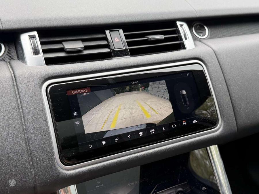 Melns Land Rover Range Rover Sport 2018 Viļņa, ar dzinēja tilpumu 2.00 L un nobraukumu 137 tūkst. km par 32670 €, foto 14 vietnē AUTOMOTO.COM.LV