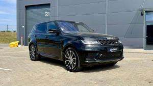 Melns Land Rover Range Rover Sport 2018 Viļņa, ar dzinēja tilpumu 4.37 L un nobraukumu 236 tūkst. km par 31990 €, foto 4 vietnē AUTOMOTO.COM.LV