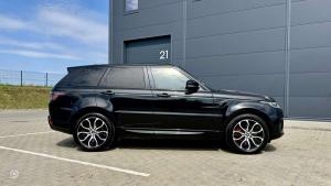 Melns Land Rover Range Rover Sport 2018 Viļņa, ar dzinēja tilpumu 4.37 L un nobraukumu 236 tūkst. km par 31990 €, foto 6 vietnē AUTOMOTO.COM.LV