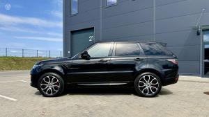 Melns Land Rover Range Rover Sport 2018 Viļņa, ar dzinēja tilpumu 4.37 L un nobraukumu 236 tūkst. km par 31990 €, foto 7 vietnē AUTOMOTO.COM.LV