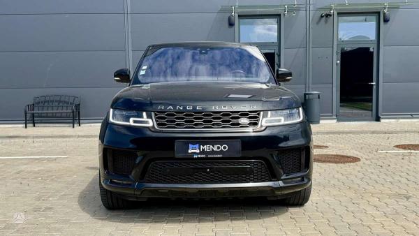 Melns Land Rover Range Rover Sport 2018 Viļņa, ar dzinēja tilpumu 4.37 L un nobraukumu 236 tūkst. km par 31990 €, foto 7 vietnē AUTOMOTO.COM.LV