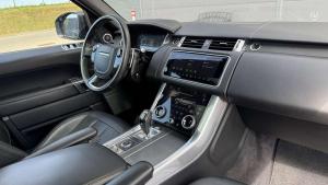 Melns Land Rover Range Rover Sport 2018 Viļņa, ar dzinēja tilpumu 4.37 L un nobraukumu 236 tūkst. km par 31990 €, foto 23 vietnē AUTOMOTO.COM.LV
