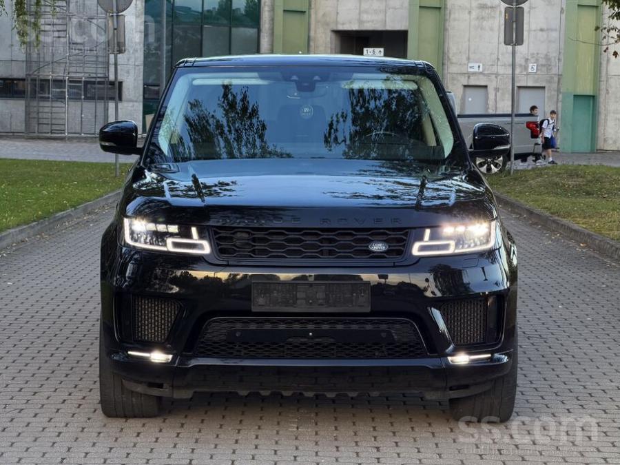 Black Land Rover Range Rover Sport 2018 in Jelgava, with an engine capacity of 4.40 L and mileage of 188 thousand km for 36900 €, photo 9 on AUTOMOTO.COM.LV