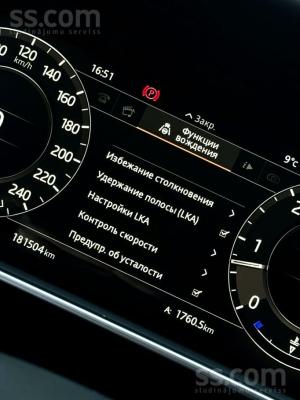 Black Land Rover Range Rover Sport 2018 in Jelgava, with an engine capacity of 4.40 L and mileage of 188 thousand km for 36900 €, photo 24 on AUTOMOTO.COM.LV